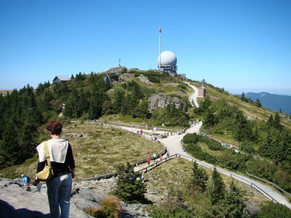 Großer Arber Bodenmais Bayerischer Wald höchster Berg im Bayerischen ...
